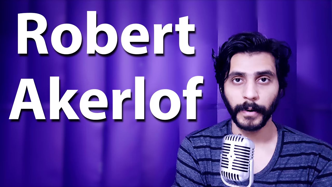 How To Pronounce Robert Akerlof - YouTube