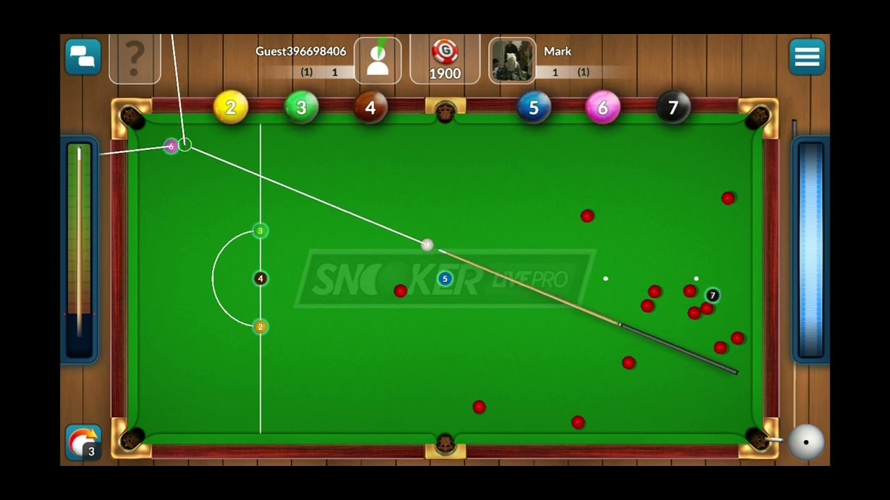Snooker live pro long line apk😁 #snookerlivepro #snooker - YouTube