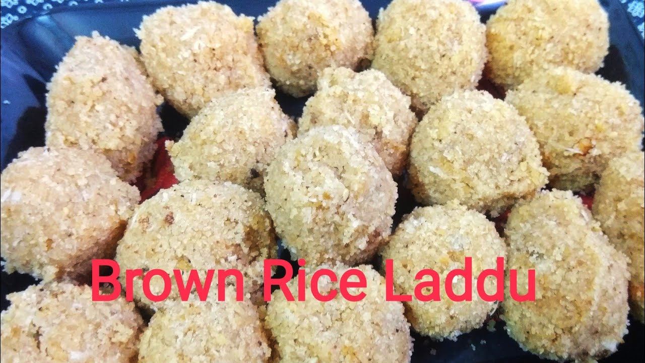 Rice Laddu Recipe / Brown Rice Laddu/Chawal Ke Laddu by Dolfy's Kitchen ...