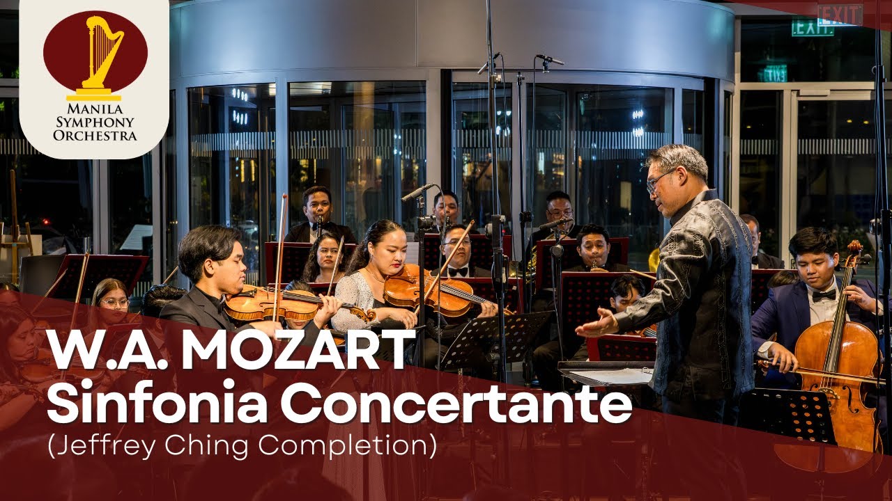 Mozart - Sinfonia Concertante in A Major (Jeffrey Ching Completion ...