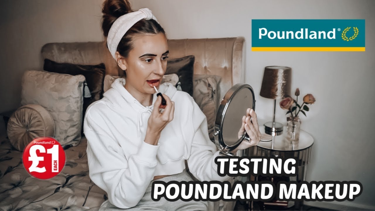TESTING POUNDLAND MAKEUP | FULL FACE OF POUNDLAND MAKEUP | FIRST ...