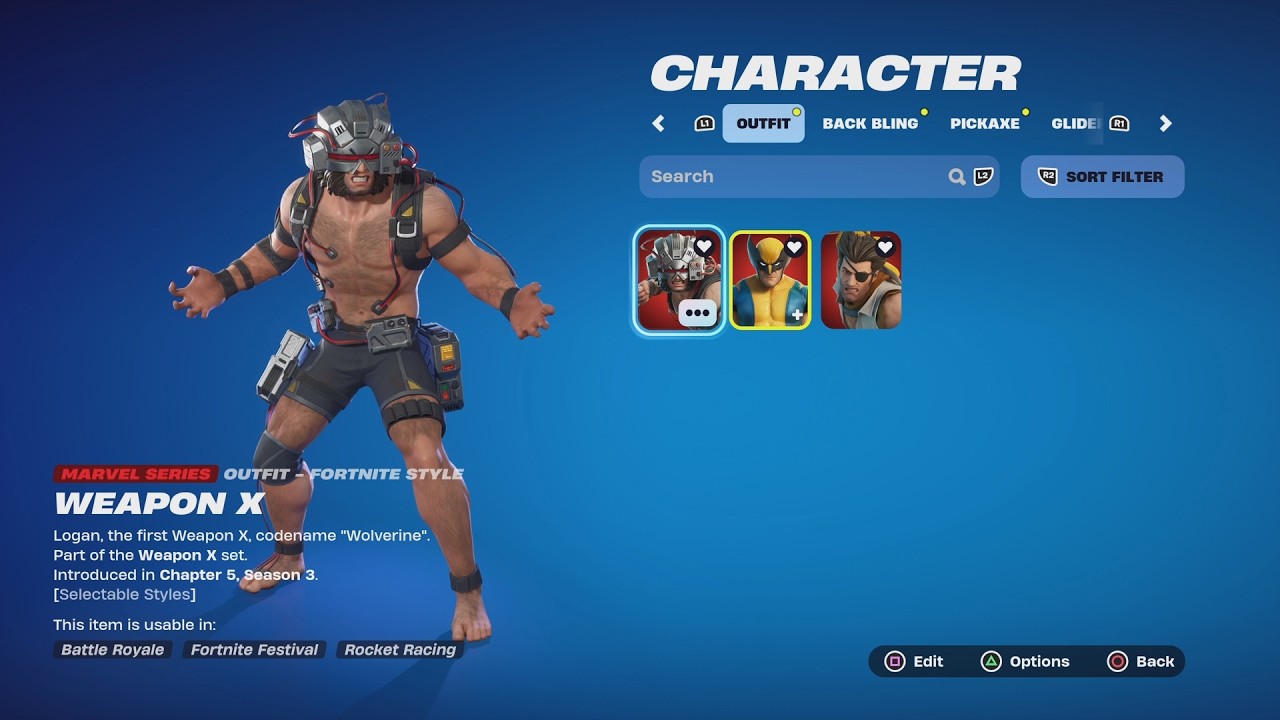 'Weapon X' Fortnite Skin GAMEPLAY! (One Of The BEST Wolverines In The ...
