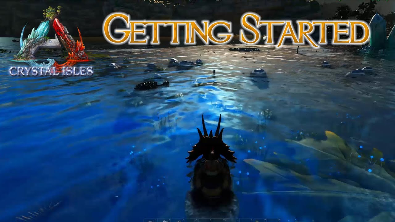 Ark: Survival Evolved - Official Crystal Isles Map Episode 1 - YouTube