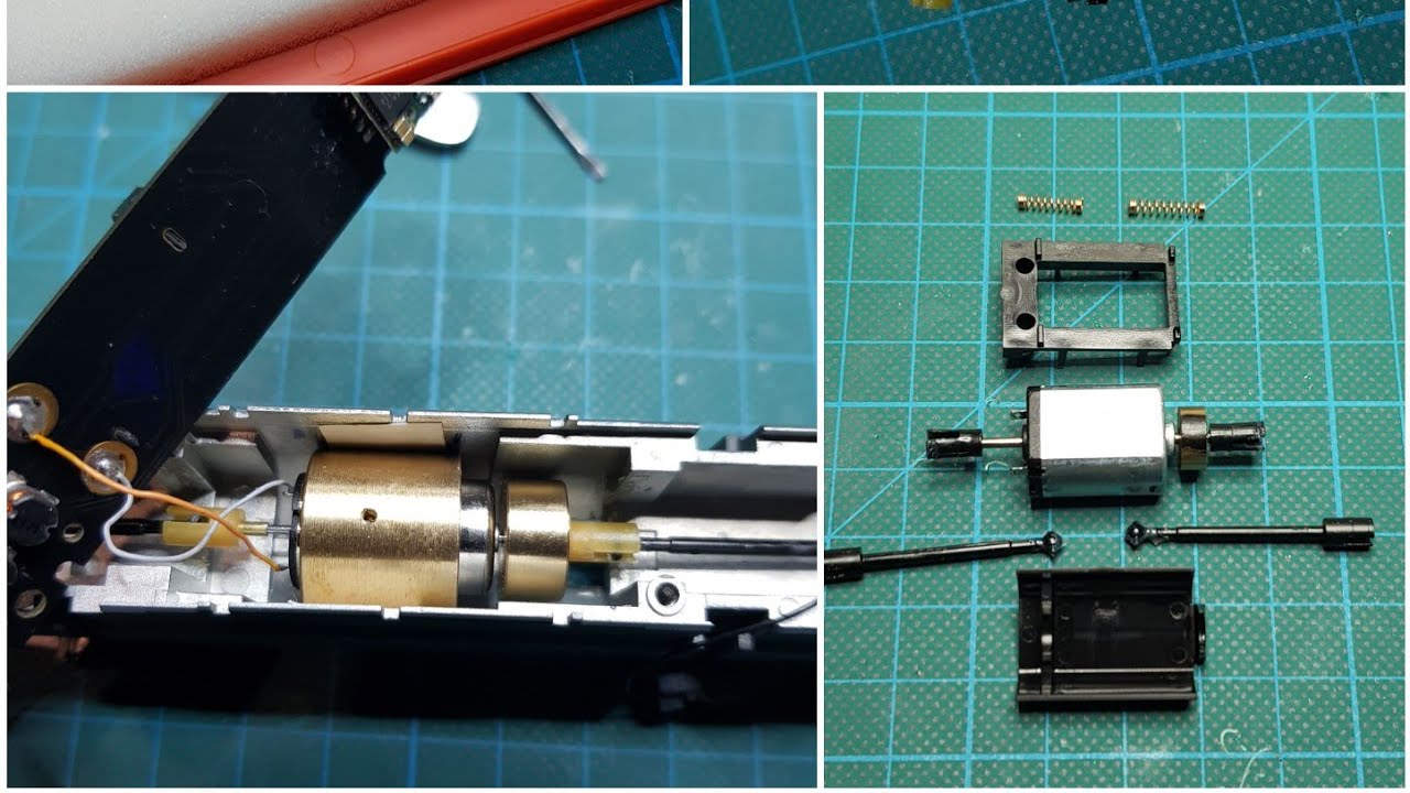 Roco BR 132 (TT) Einbau eines SB Modell Glockenanker Motors, so einfach ...