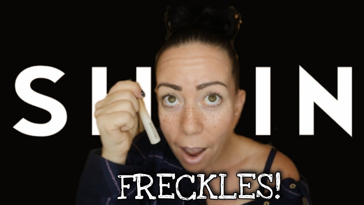 FAKE FRECKLE TINT by SHEIN | My verdict! - YouTube