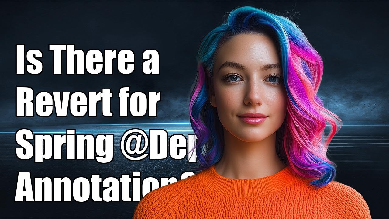 Is There a Revert for Spring @DependsOn Annotation? Exploring Solutions - YouTube