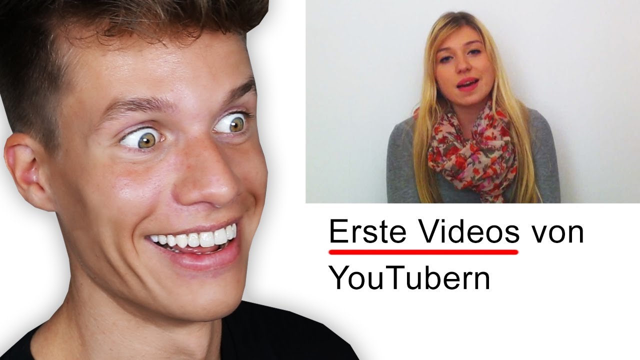 Erste Videos von deutschen YouTubern - YouTube