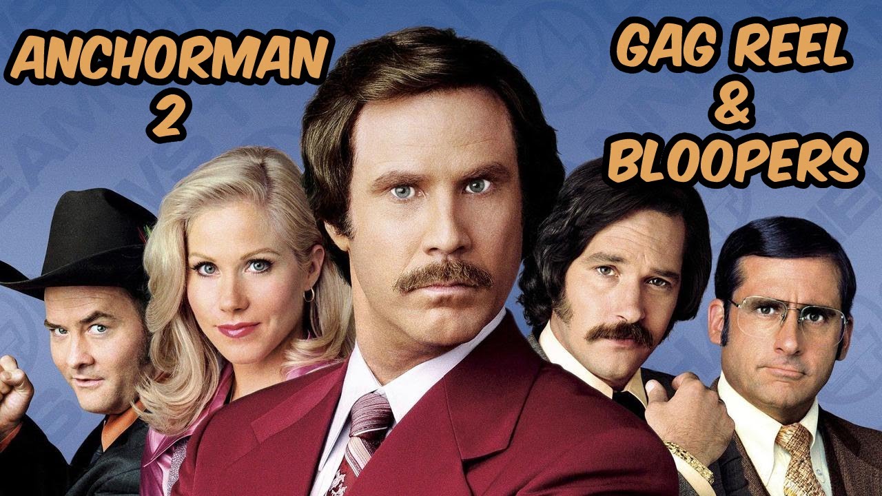 Anchorman 2 Bloopers and Gag Reel 4K - YouTube
