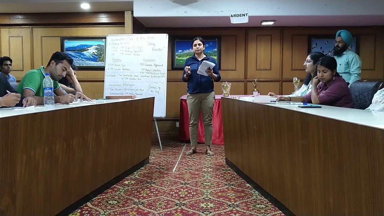 Auxiliary Role Player l Ah-Counter l Vimika Valecha l 895th Meeting ...