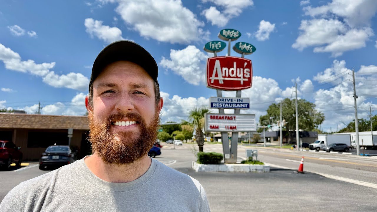 Eating in a 1950’s Drive In Restaurant Called Andy’s Igloo | Good Food and Cheap Prices! - YouTube