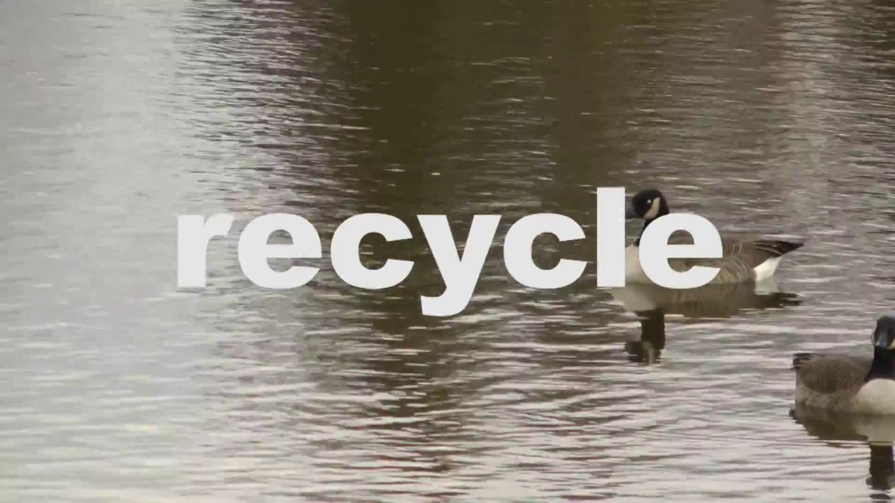 reduce, reuse, recycle PSA - YouTube