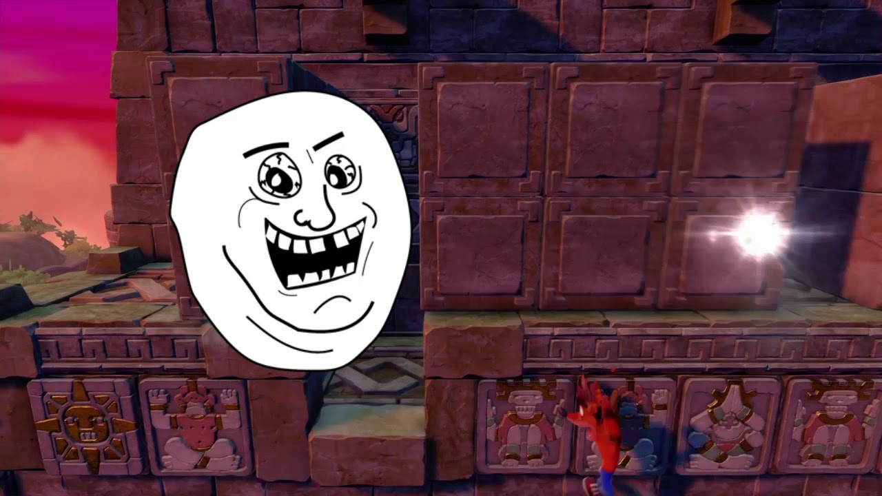 Crash Bandicoot rage - YouTube