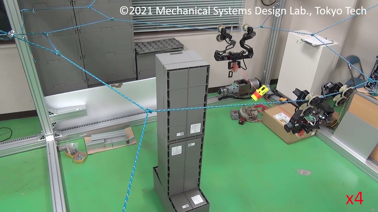 TCC80: Reconfiguration of a cable driven parallel robot by multiple ...