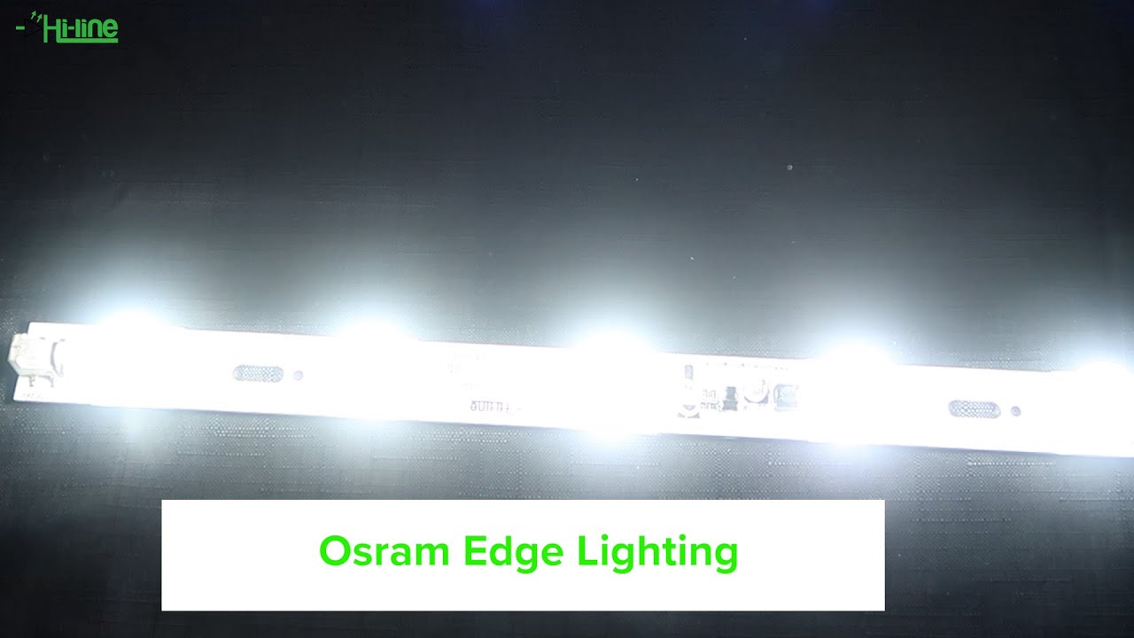 Osram Edge LED light for lightboxes mp4 - YouTube