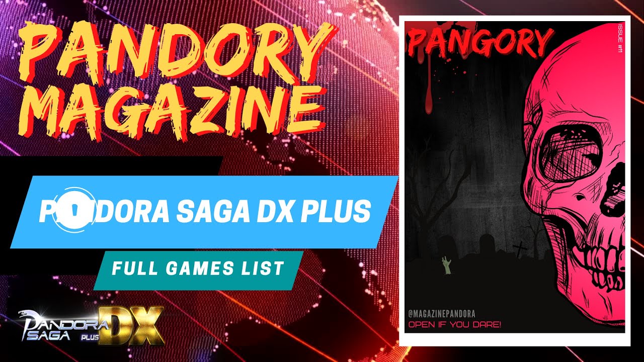 Pandora Saga DX Plus 2021 5000 Game Edition Full Games List - YouTube