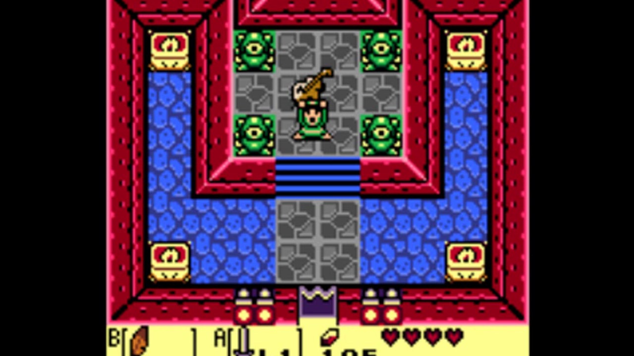 The Legend of Zelda: Link's Awakening Boss 1 - Moldorm - YouTube