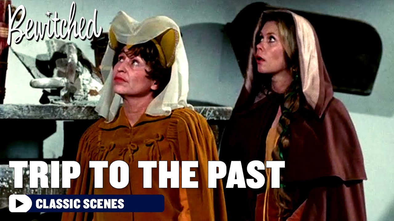 Samantha and Esmeralda's Trip Down Memory Lane | Bewitched - YouTube