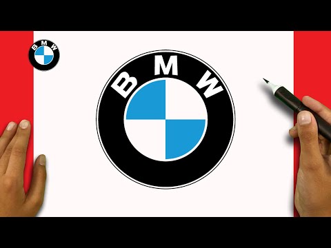 HOW TO DRAW BMW LOGO  / Auto Logos of the World