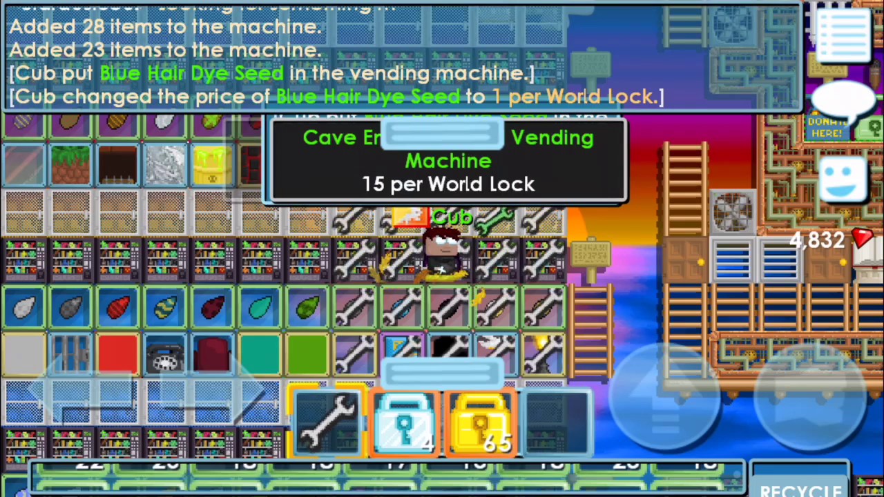 Growtopia | How To Profit With An RSP Vend Shop | SharkMall - YouTube