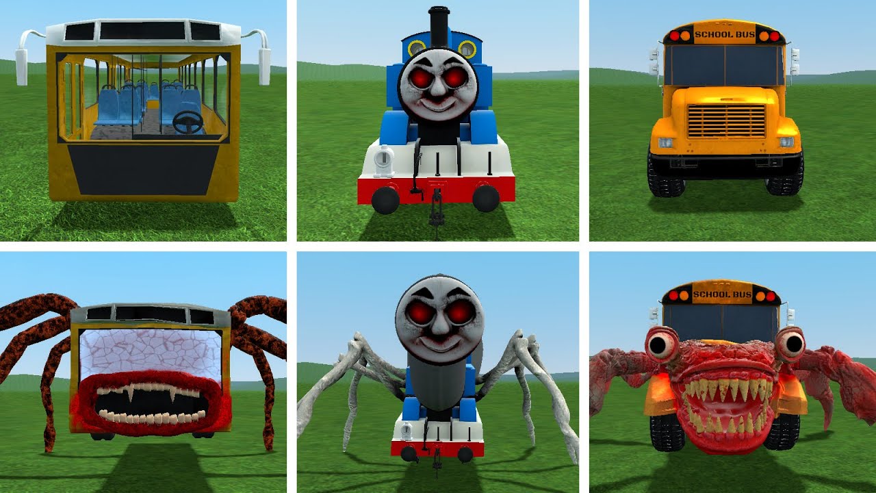 Everything Turns into Monster: BUS EATER, SCHOOL BUS MONSTER, CURSED ...