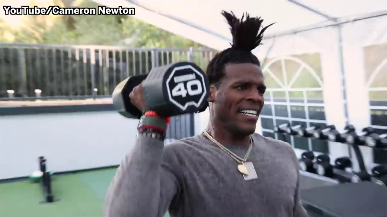 Cam Newton Shares Motivational Hype Vlog: 'I'm On Your Neck' - YouTube