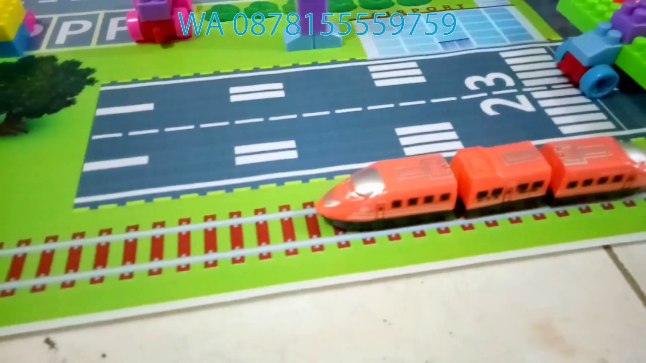 Mainan Jalanan Lego. Ada Bandara, Rel Kereta, Stasiun Kereta Hingga ...