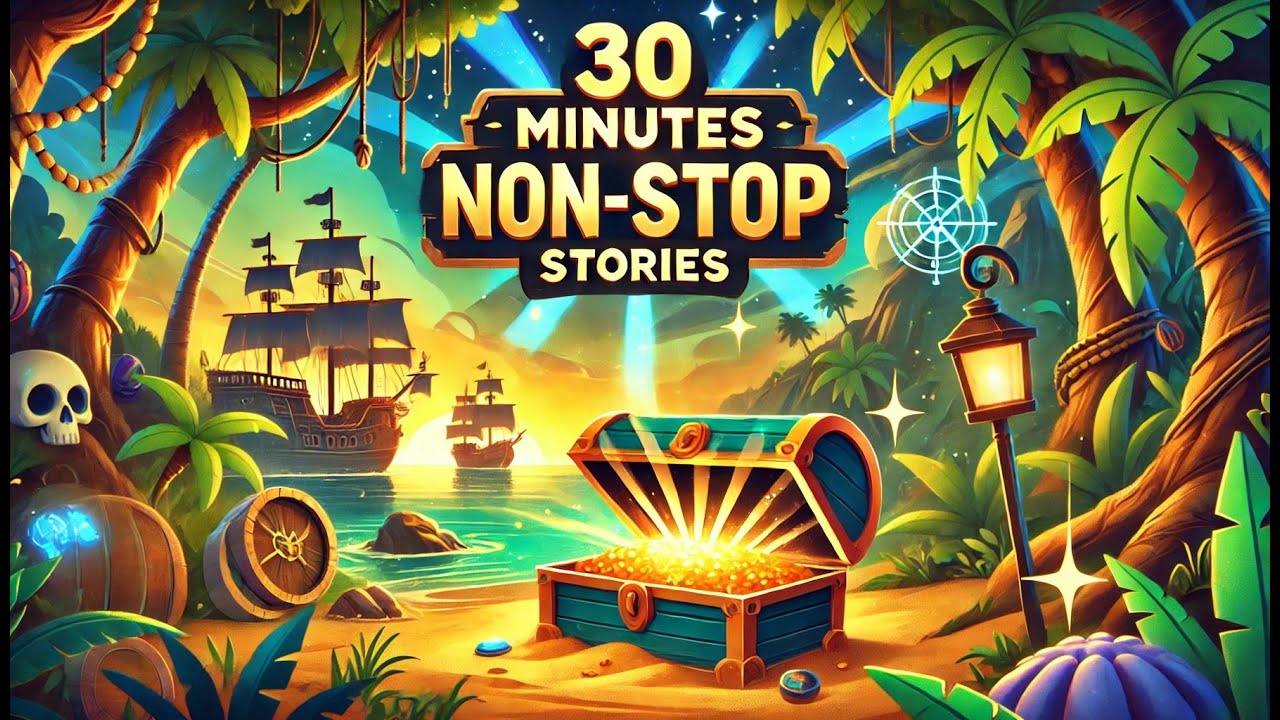 30 Minute Non Stop Stories | 10 Short Stories in English | Moral ...
