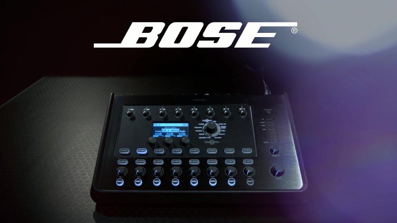 Bose T8S ToneMatch Digital Mixer | Gear4music - YouTube