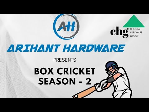 Box Cricket Season 2 by Arihant Hardware | 30-7-2023 4.00 pm | SPR City ...