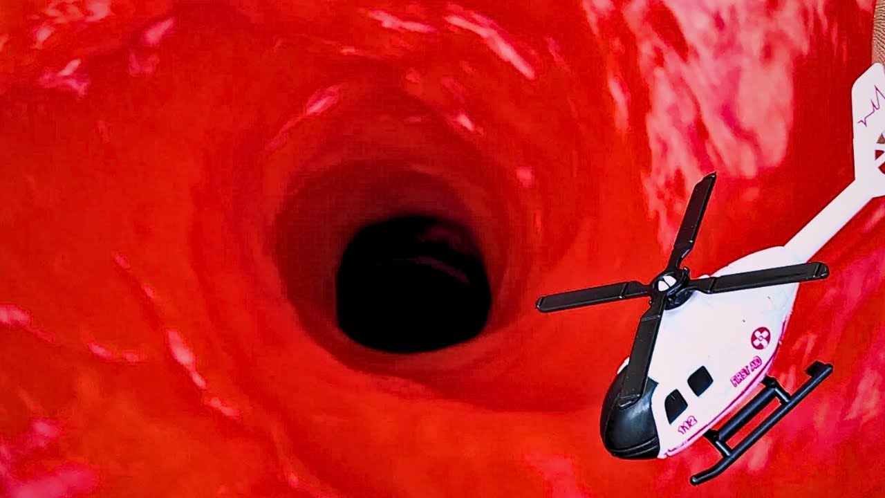 Vortex Adventure Tossing Toys into the Endless Swirl! - YouTube