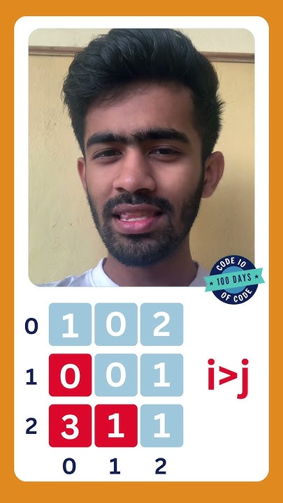 Upper/ Lower Triangle Sum | 100 Days of Code| Tamil | code io - YouTube