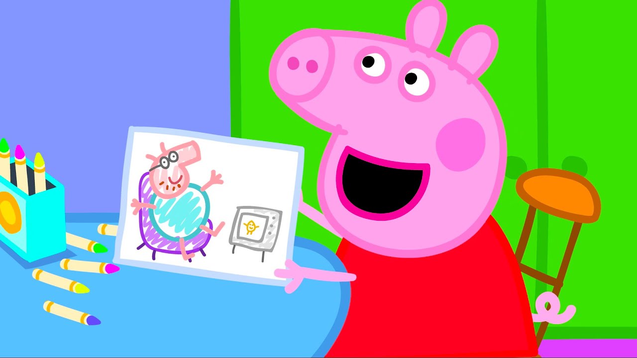 Peppa Pig 📚 Çalışma ve okul 🏫 Derleme ⭐ Programının en iyi bölümleri ...