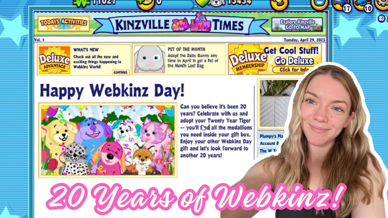 20 Years of Webkinz! - YouTube