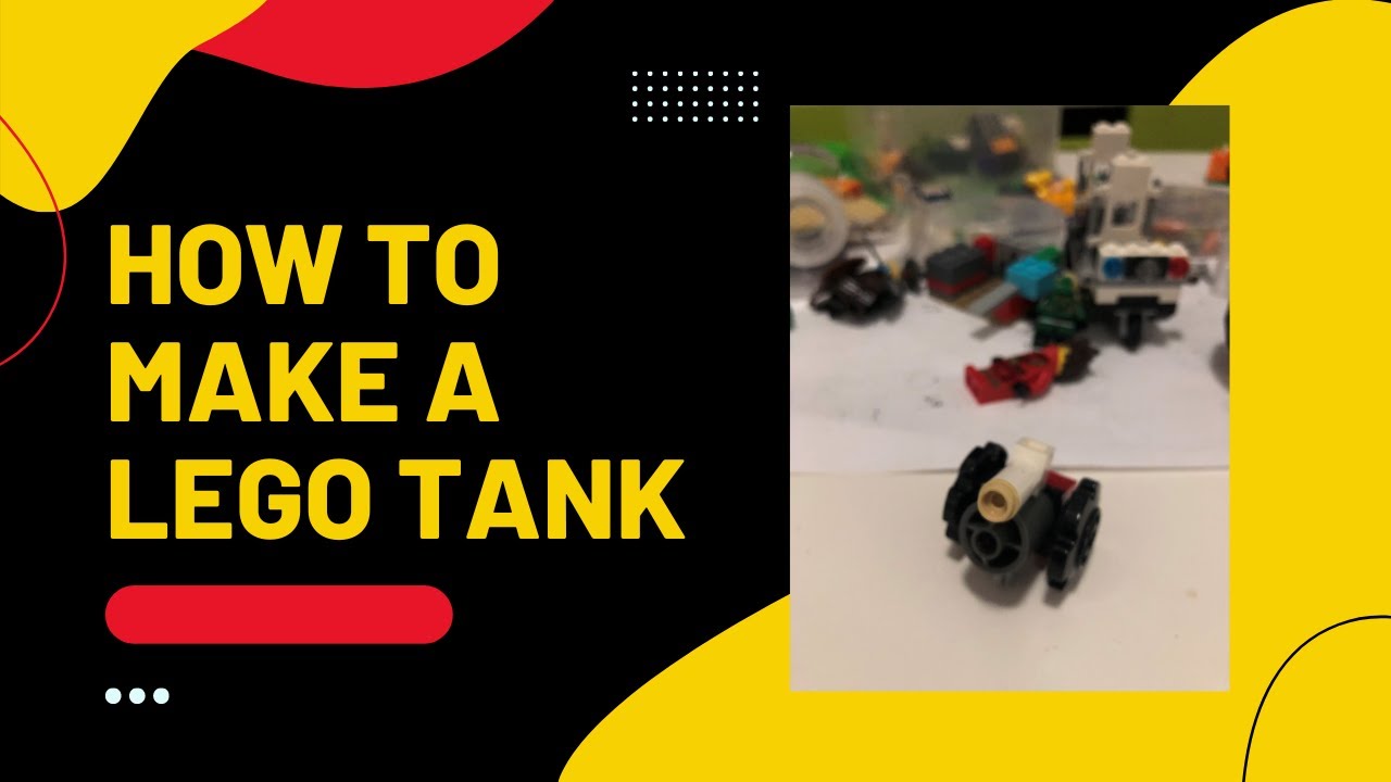 How to build a LEGO Tank - YouTube