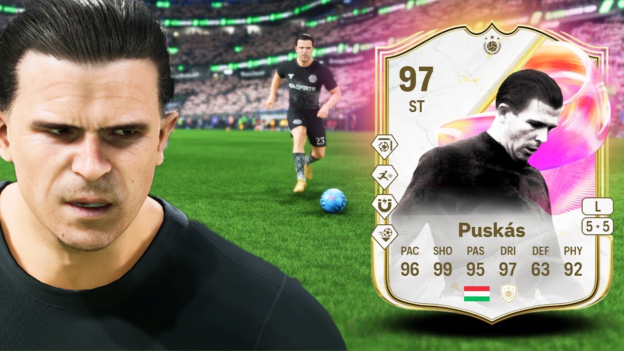 WOW! 97 FUTTIES ICON PUSKAS SBC PLAYER REVIEW | FC 25 ULTIMATE TEAM ...