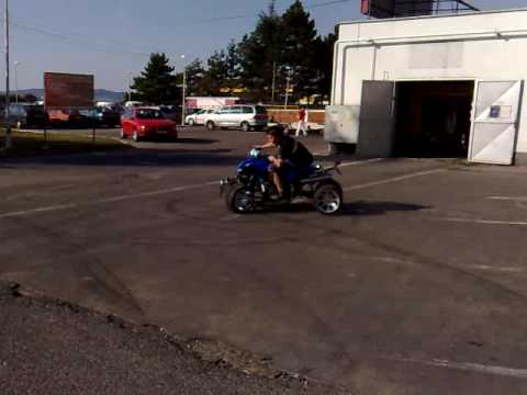 Street racing ATV - YouTube