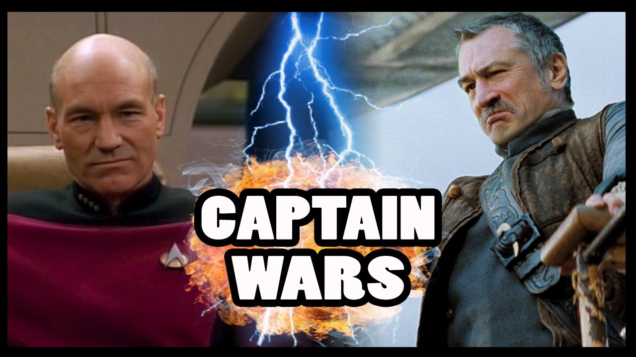 CAPTAIN PICARD vs CAPTAIN SHAKESPEARE - Captain Wars - YouTube