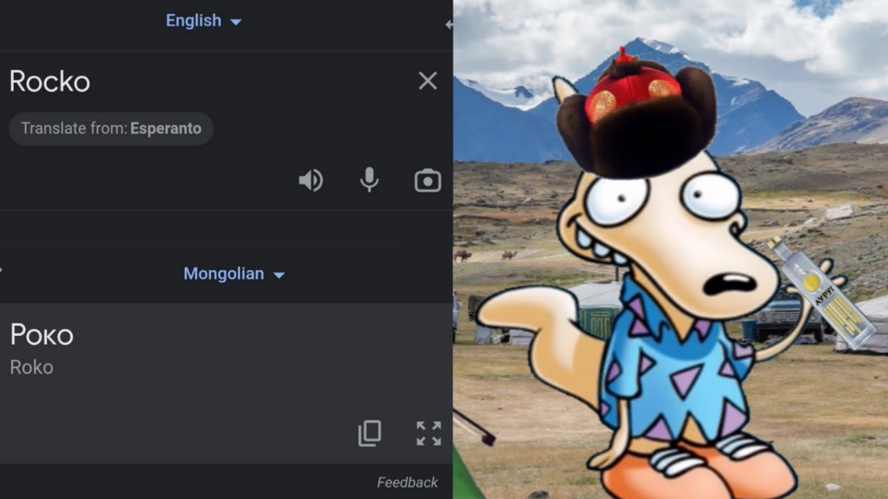 Rocko in different languages meme - YouTube