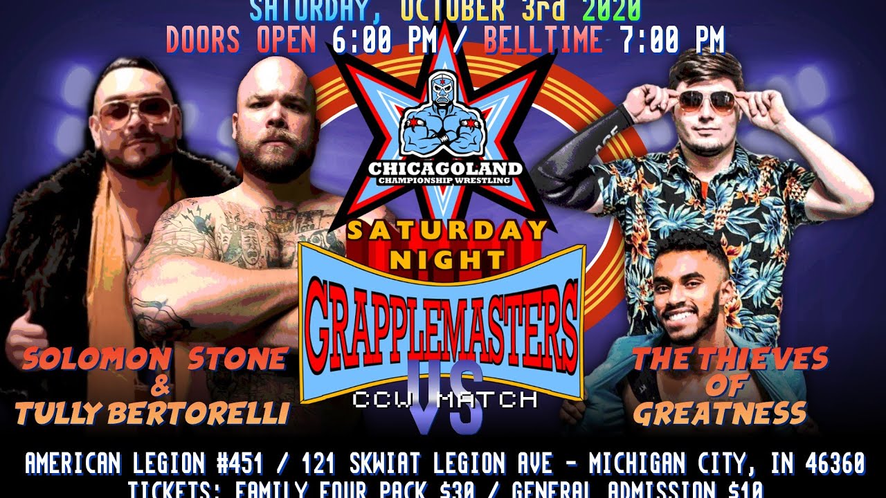 Preview SOLOMON STONE & TULLY BERTORELLI vs THE THIEVES OF GREATNESS ...