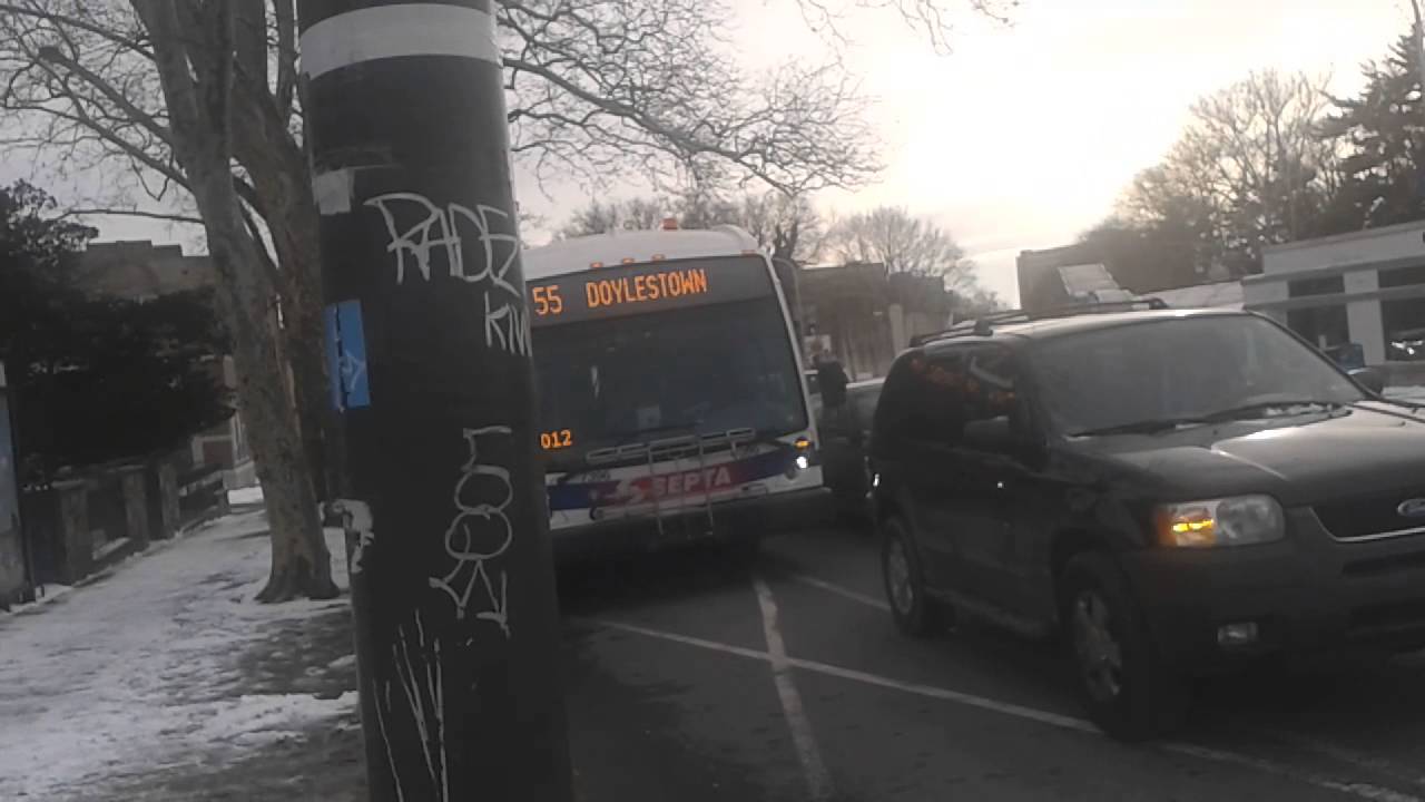 SEPTA Action: Along Broad Street, Snow Day Pt 1 - YouTube