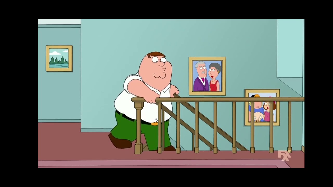 Family Guy Peter Falls The Down The Stairs For The 3rd Time FXX Airing ...