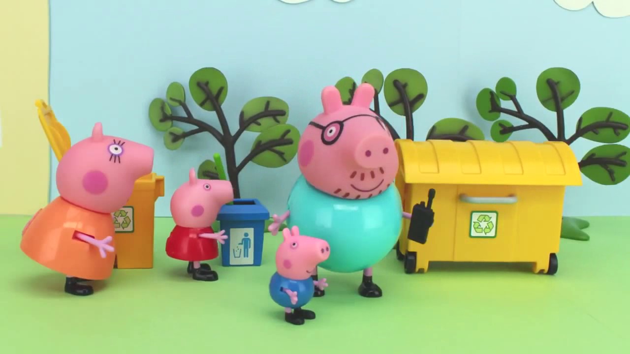 Peppa Pig stop motion - YouTube