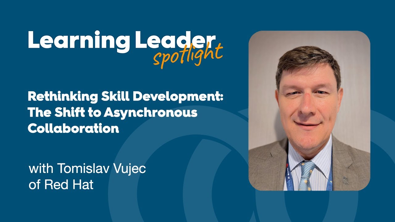 Rethinking Skill Development: The Shift to Asynchronous Collaboration - Tomislav Vujec - YouTube