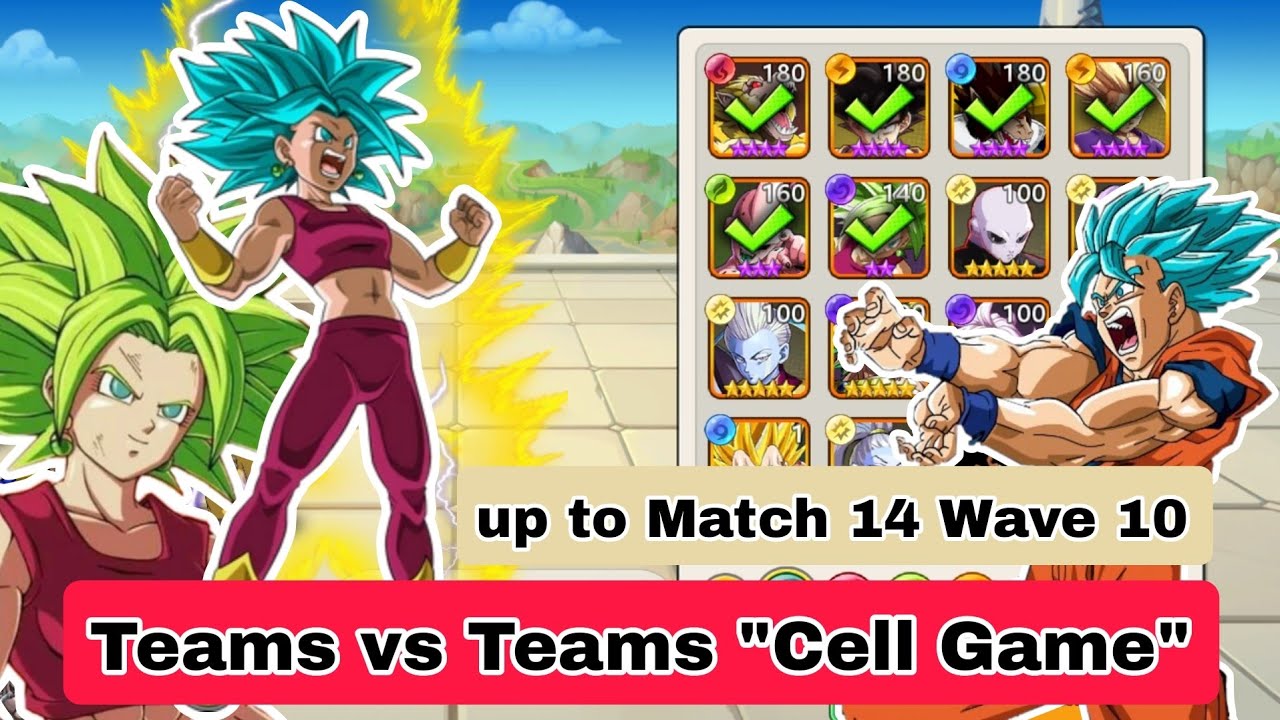 Cell Challenge Match 13 Wave 1 - Legendary Super Saiyan Dragon Ball Z ...
