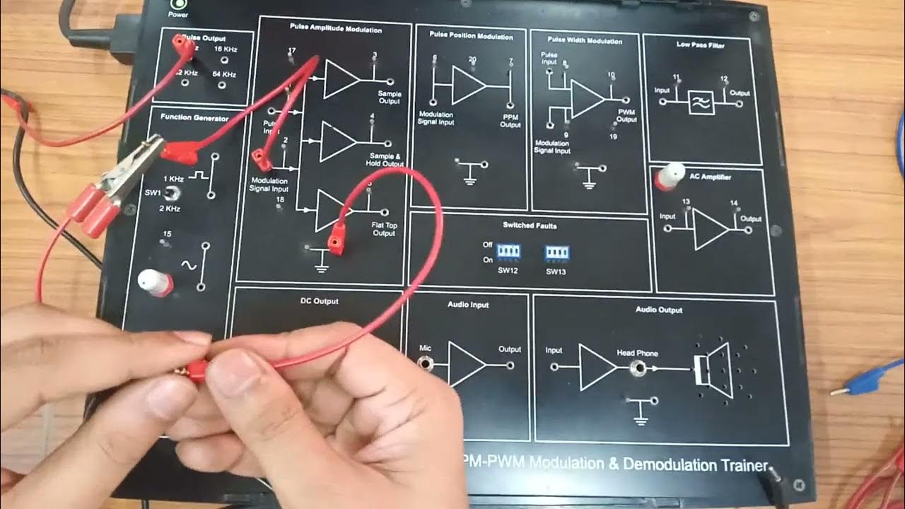 Pulse Modulation and Demodulation, Experiment 5&6 - YouTube