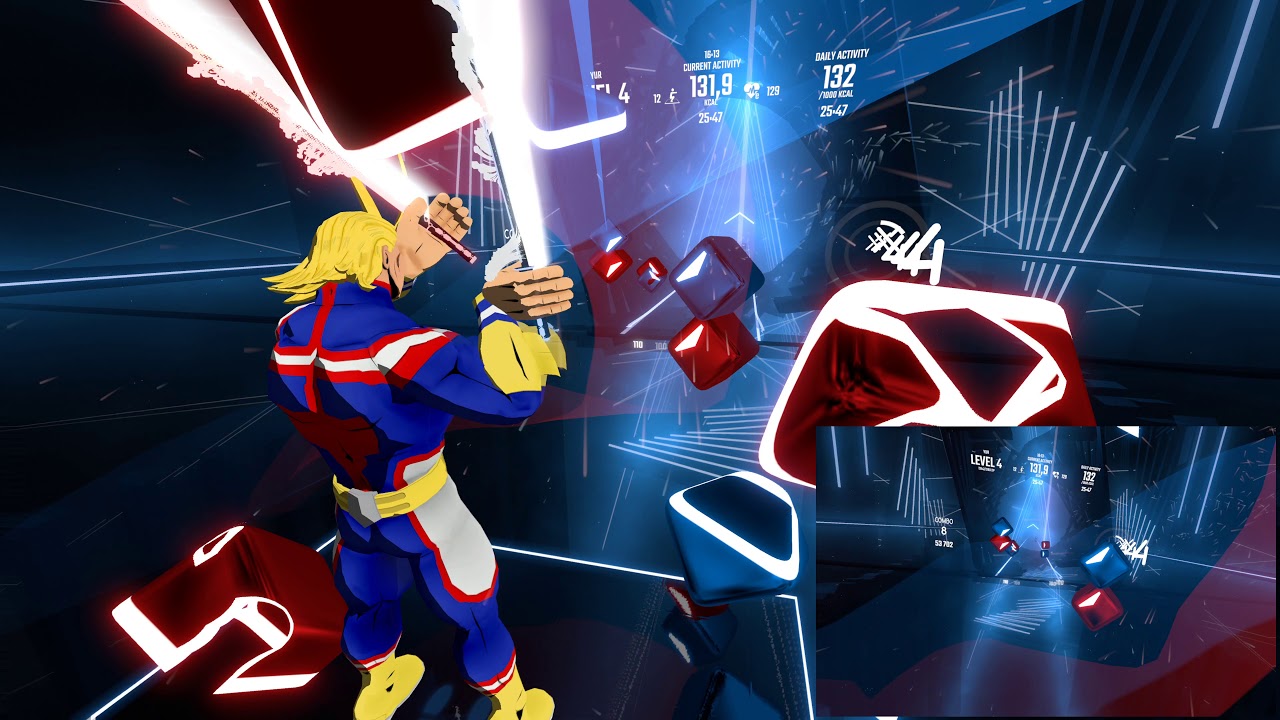 [Beat Saber] My Hero Academia Opening 1 (EXPERT +) As ALL Might Avatar ...