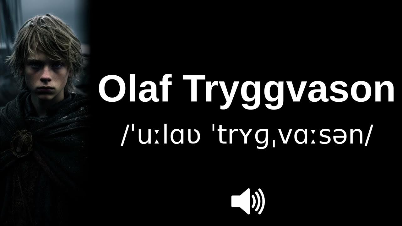 🇳🇴 How to pronounce Olaf Tryggvason (CORRECTLY!) - YouTube