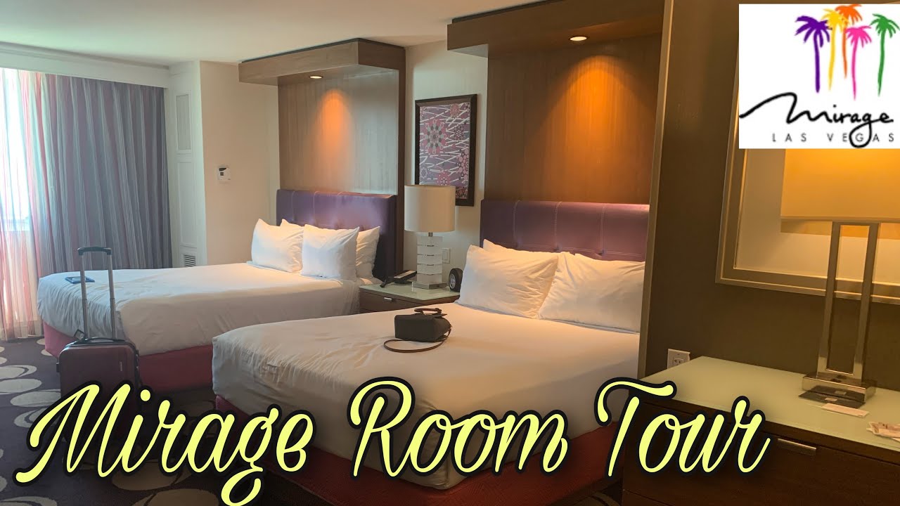 Las Vegas The Mirage Hotel Room Tour - YouTube