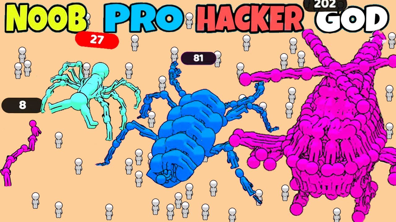Human Army - NOOB vs PRO vs HACKER vs GOD - YouTube