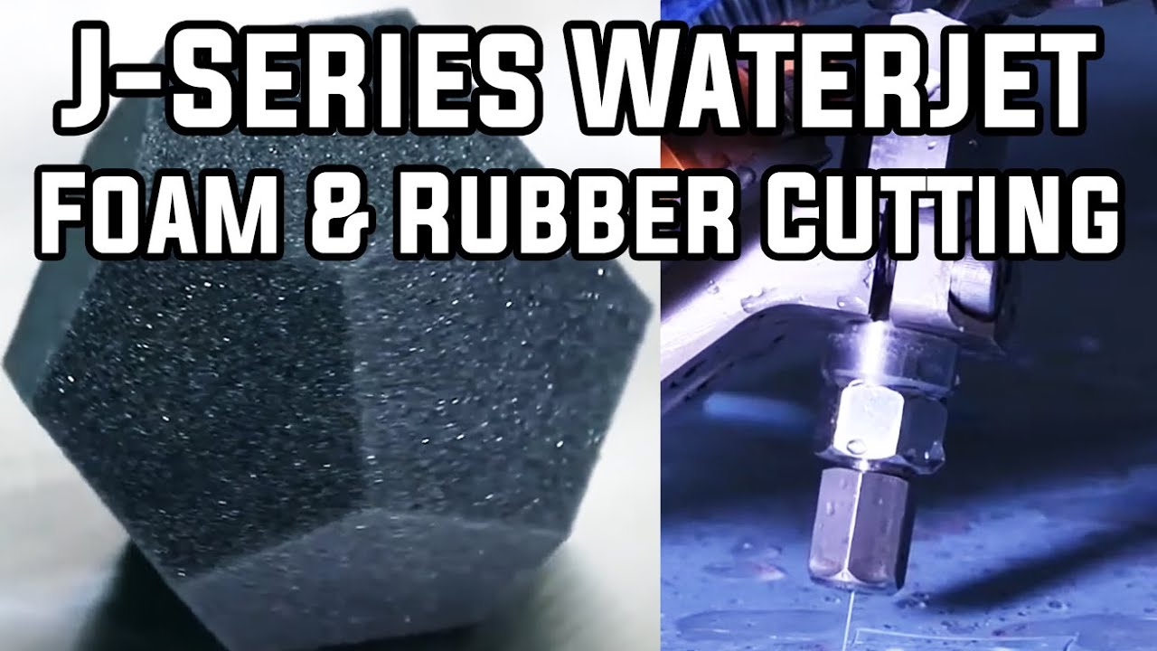 J-Series: Waterjet for Foam & Rubber - YouTube
